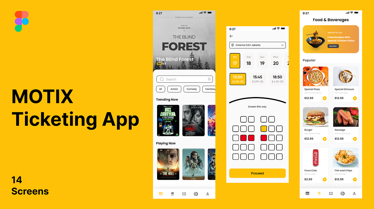 Motix: Ticketing App for Cinema. Background | by Mikael Timotius Kenny ...