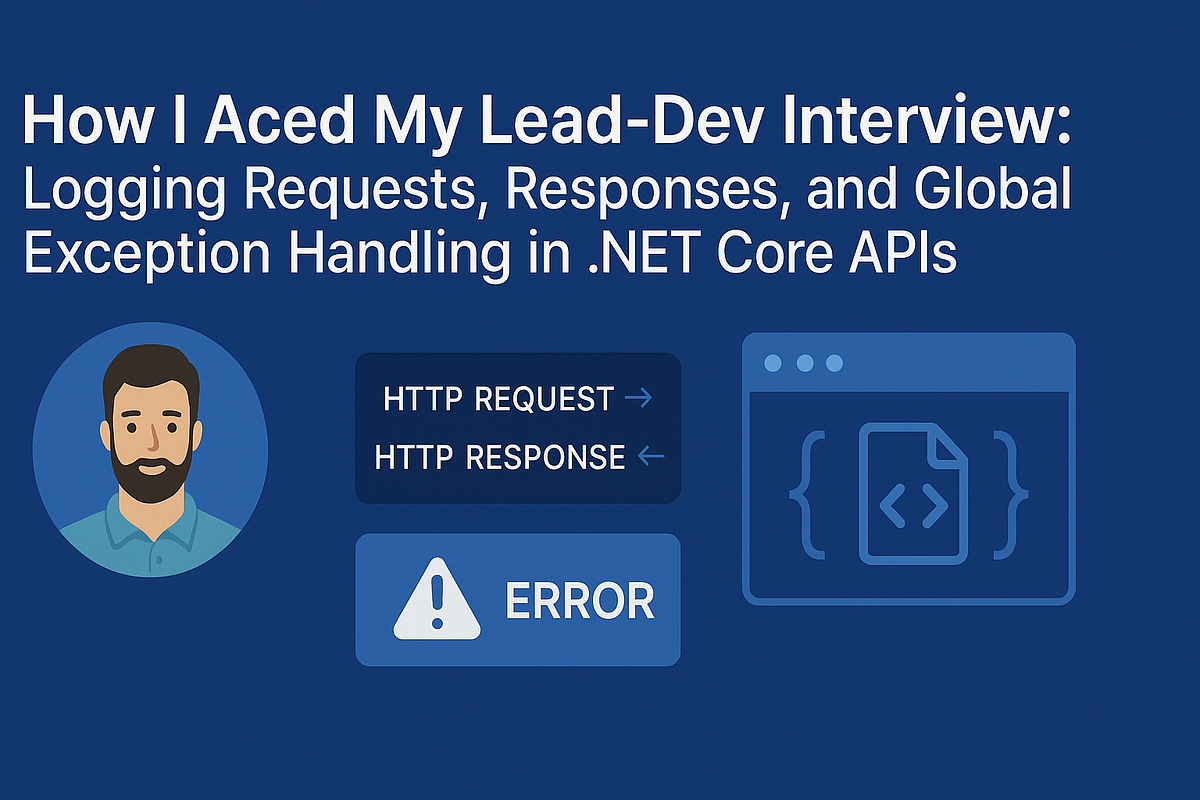 How I Aced My Lead-Dev Interview: Logging Requests, Responses, and Global Exception Handling in ...
