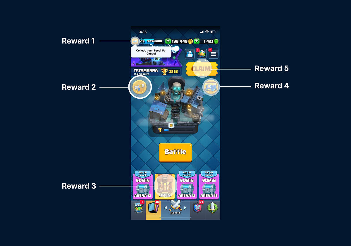Why Clash Royale has one of the best Game UX Design (Part 1) | by Watan ...