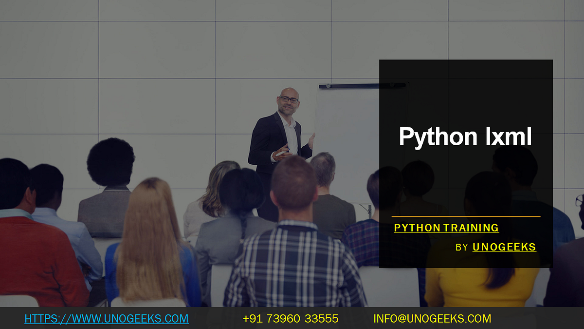 Python lxml. Certainly! lxml is a Python library… | by Shiva Yarlagadda ...