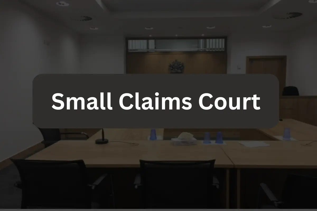 Small Claims Court Fees and process | by Rob Harrison | Sep, 2024 | Medium