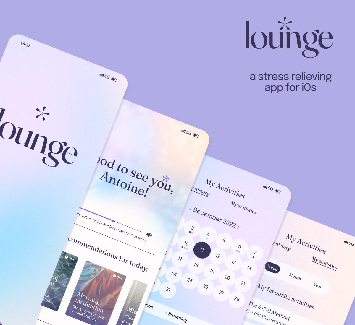 Let your mind chill in Lounge, a stress-relieving and anxiety ...