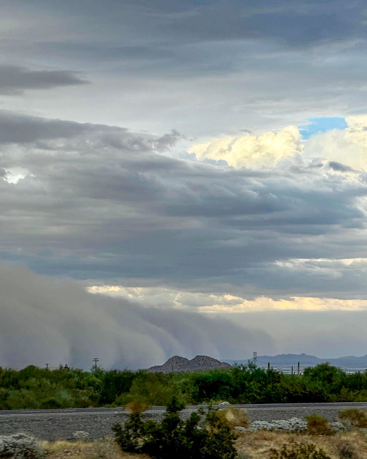 A Desert Dust Storm on the Road to Tucson | by Erika Burkhalter ...