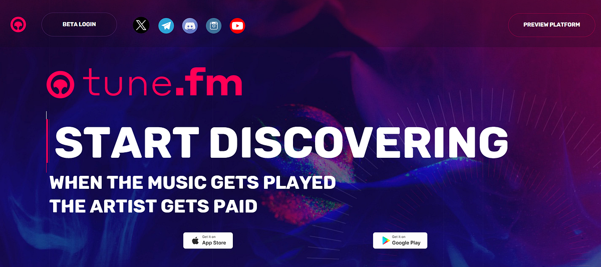 Tune.fm: Revolutionizing Music Streaming with Blockchain and Hedera ...