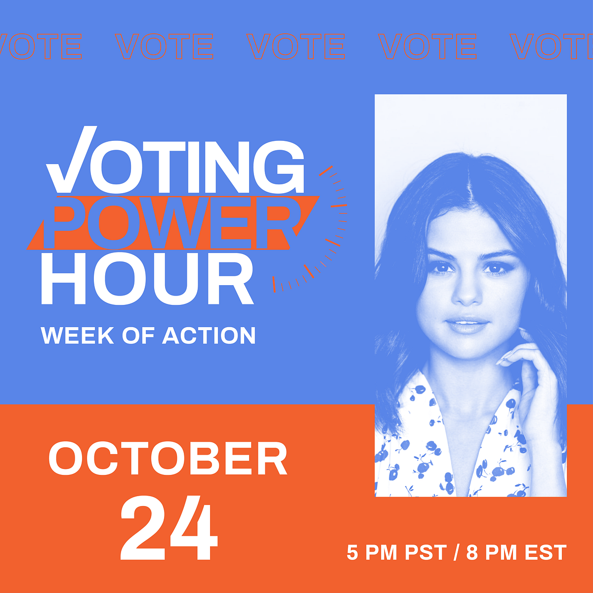 Voting Power Hour [Emma Stone, Selena Gomez, and more!] | by Vote Early ...