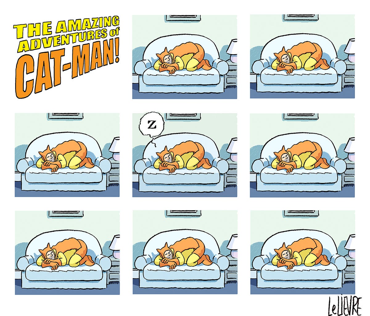 The amazing adventures of Cat-Man! | by Glen Le Lievre | Medium