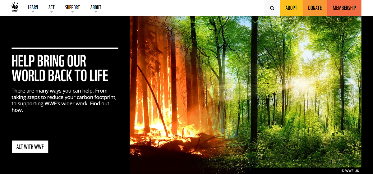 WWF: Mobilizing Online for Nature | by Etienne Charles | Digital ...
