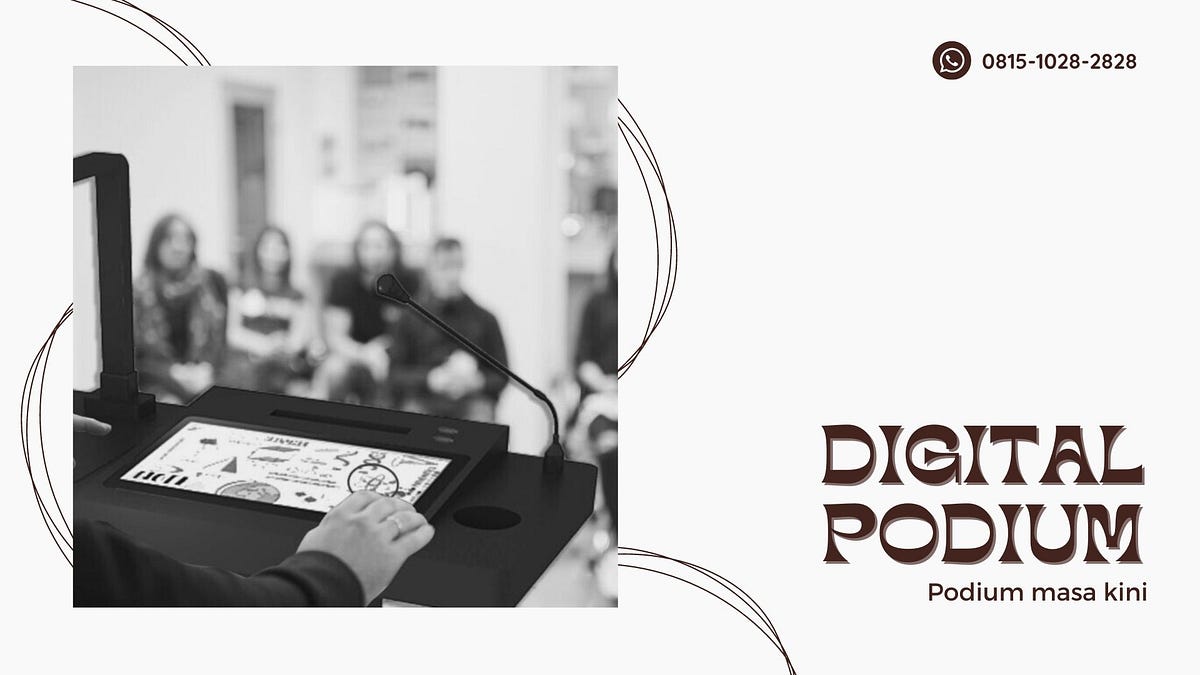 TEPERCAYA! Katalog Digital Podium Jakarta, WA: 0815–1028–2828, Mimbar ...