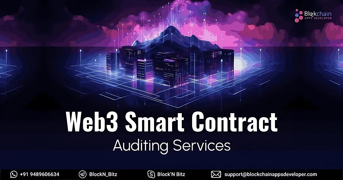 Web3 Smart Contract Auditing Services By Gabriella Jan 2024 Medium