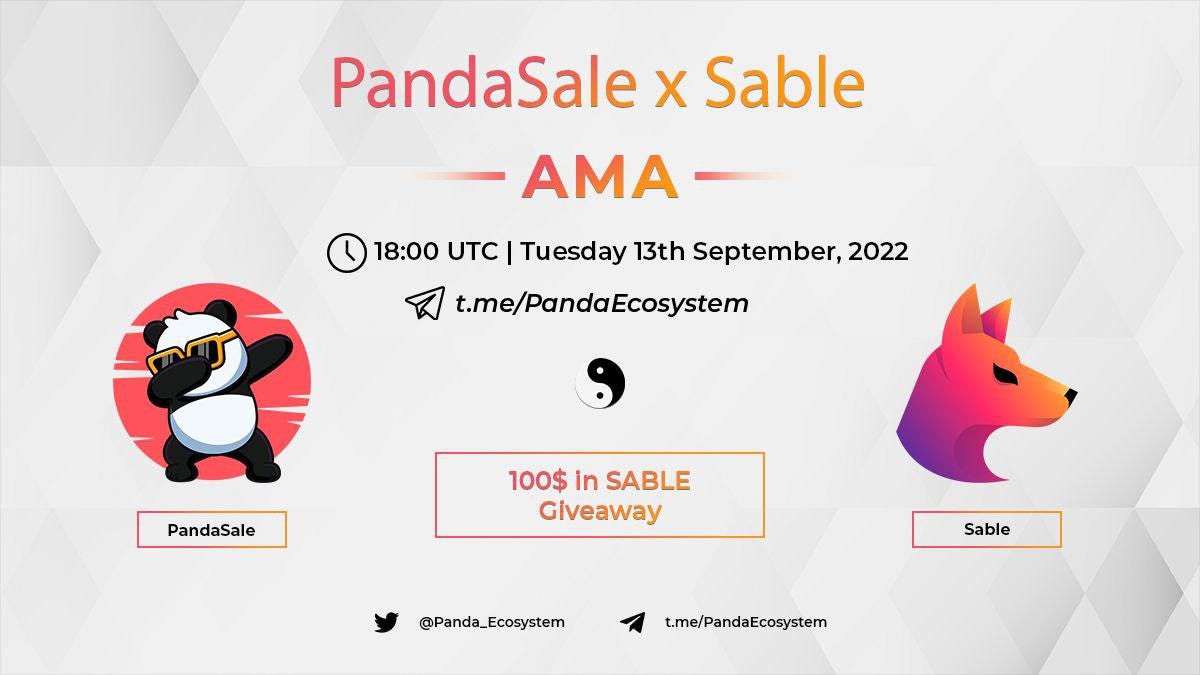 AMA ANNOUNCEMENT - PandaSale - Medium