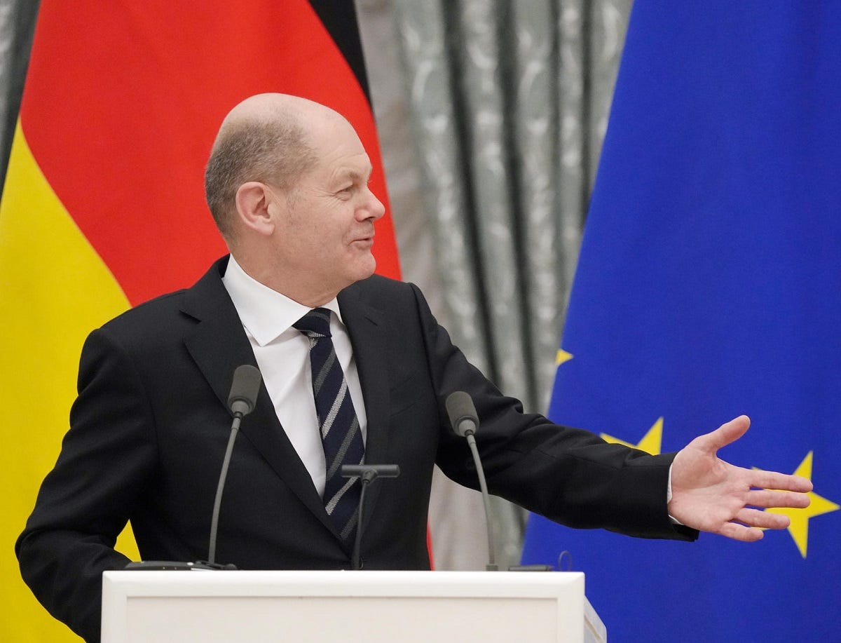 Landing at the highest level. Two leading European leaders visited ...