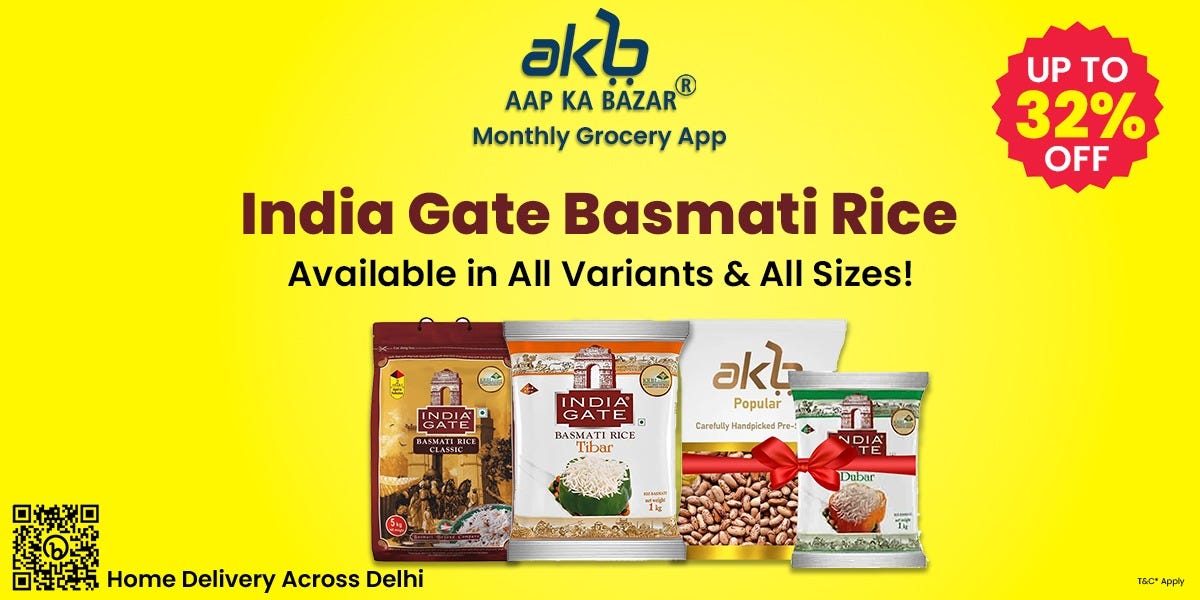 India Gate Basmati Rice: A Symbol of Tradition and Excellence | by Aap ...