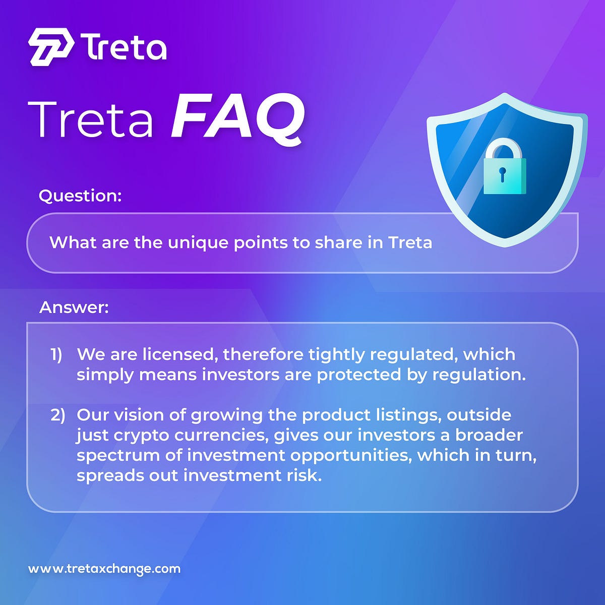 Treta FAQ - Treta Exchange - Medium
