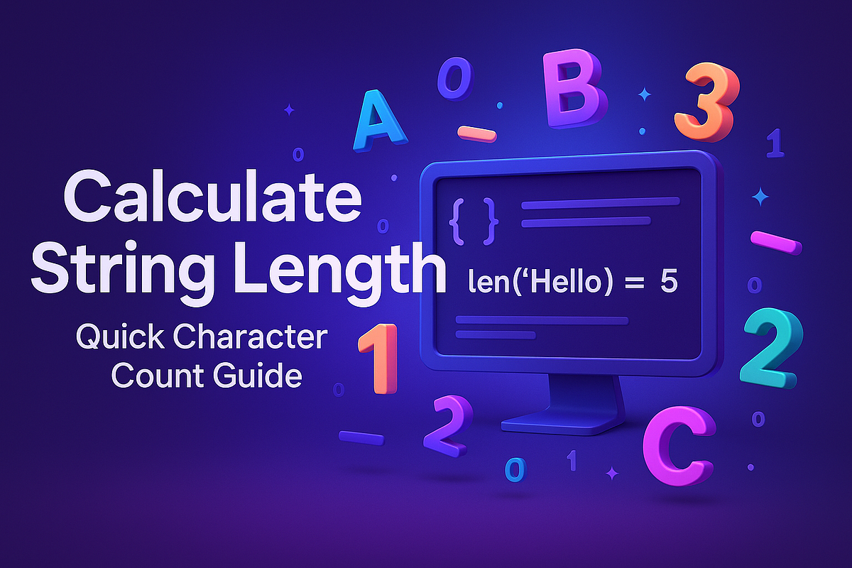 Calculate String Length: Quick Character Count Guide | by CASE CONVERTER TOOLS | Nov, 2025 | Medium