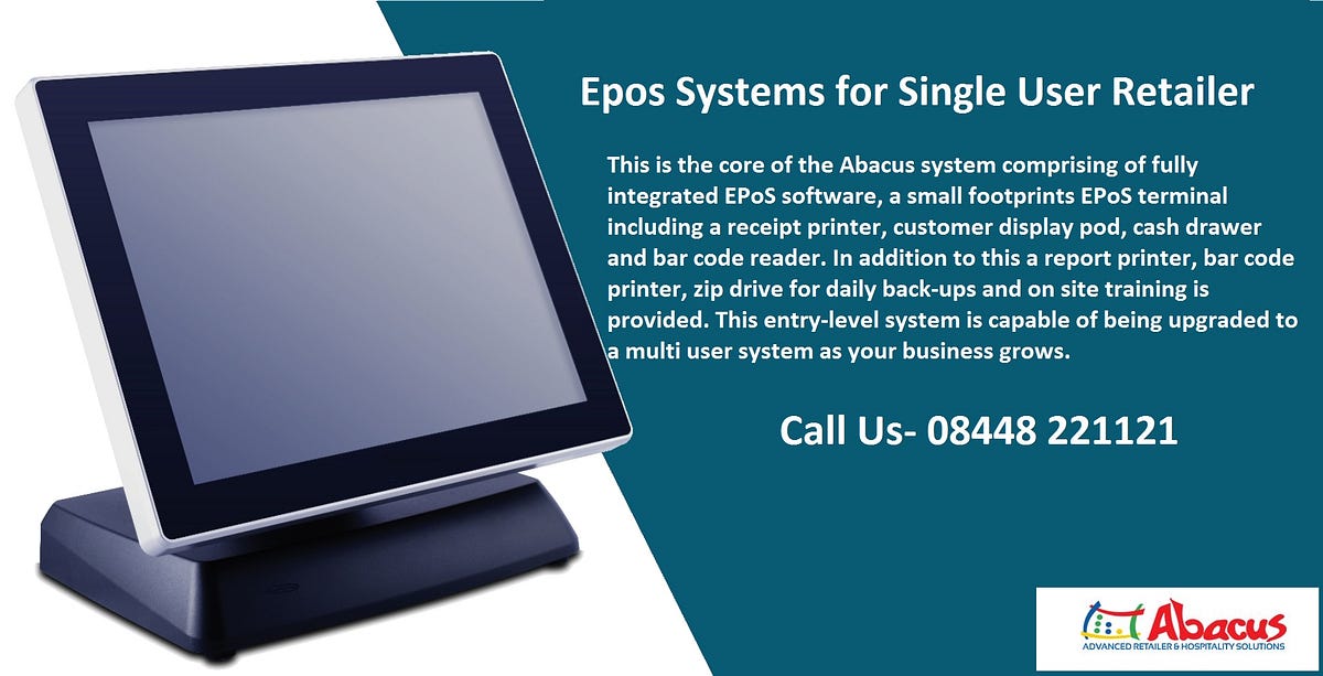 Epos Systems for Single User Retailer | by Abacus Epos Online | Medium