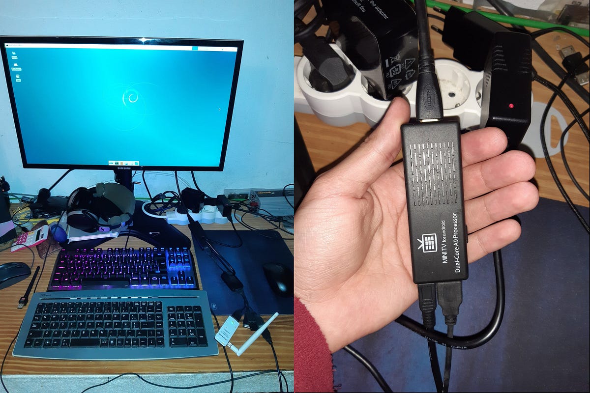 Running Debian Linux on MK808 Android Mini TV | by Afonso Raposo | The ...
