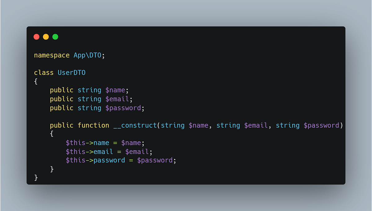 What is DTO and how to use it in a Laravel application? | by EL OUFIR ...