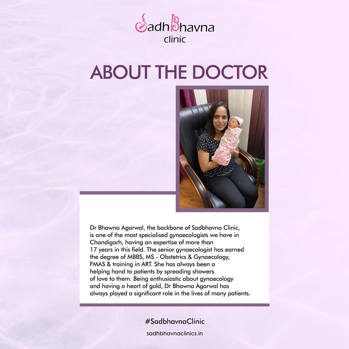 Dr SadhBhavna Clinic | Multispecialty Gynae Clinic in Chandigarh - Dr Bhawna Agarwal's ...