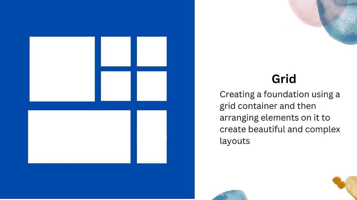 6. Grid Layout in CSS. Grid Layout helps in setting up a… | by parul ...