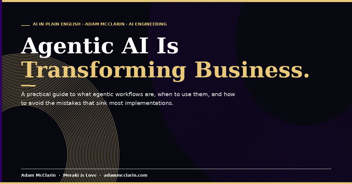 How Agentic AI Workflows Are Transforming Small Business Operations ...