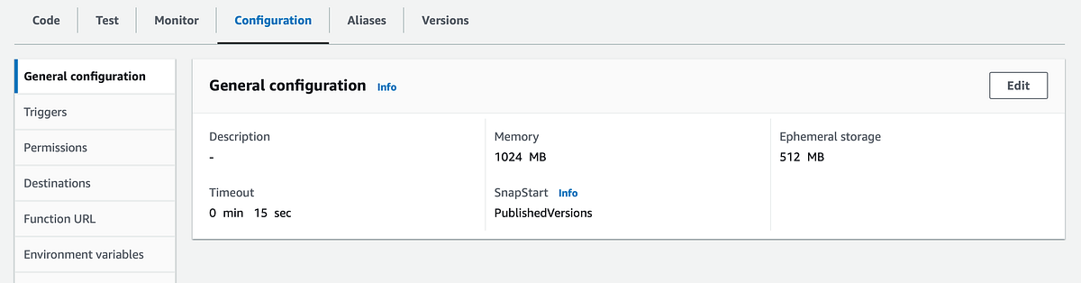 Enabling SnapStart in AWS API Gateway with Lambda | by Tom Wilson | Medium