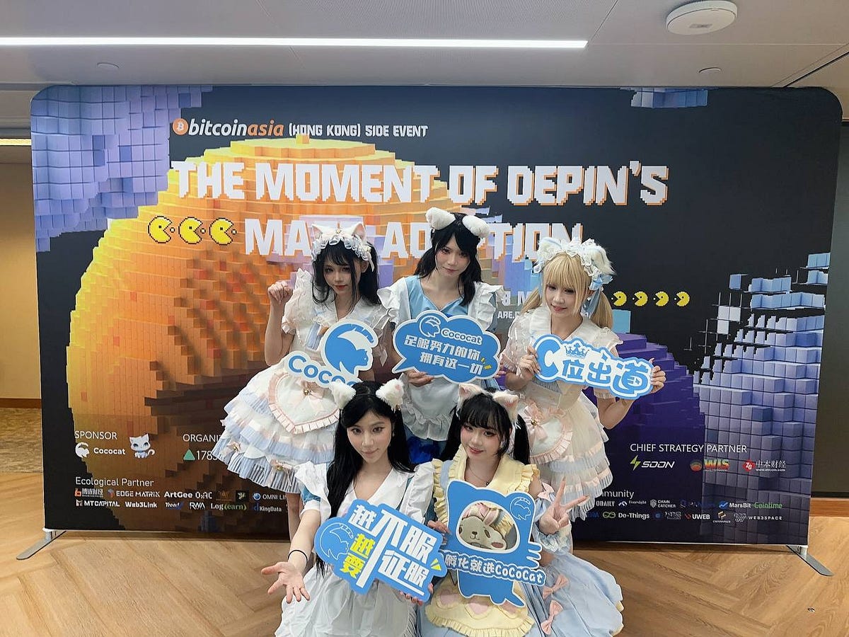 Cococat: A Visionary in DEPIN at Bitcoin Asia 2024 | by Semanfaerber ... Cococat: A Visionary in DEPIN at Bitcoin Asia 2024 | by Semanfaerber ...