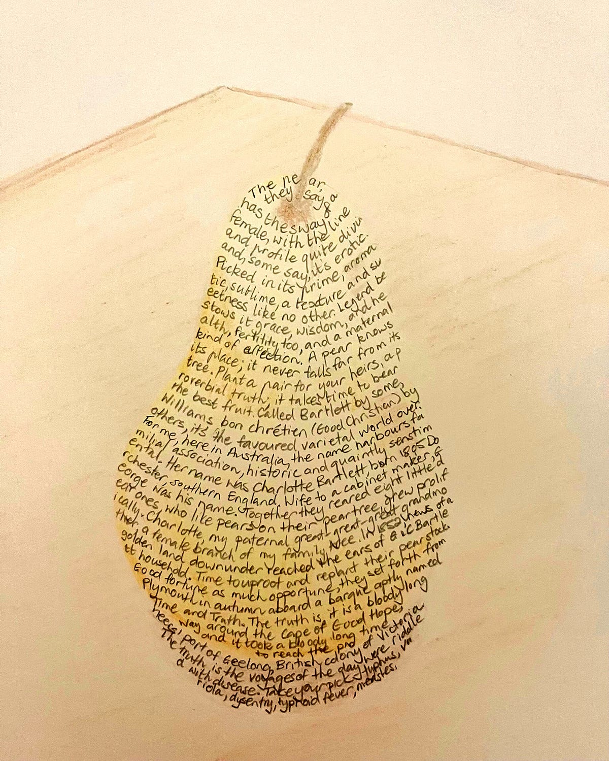 Pears for My Heirs - ekphrastic poetry | Paper Poetry