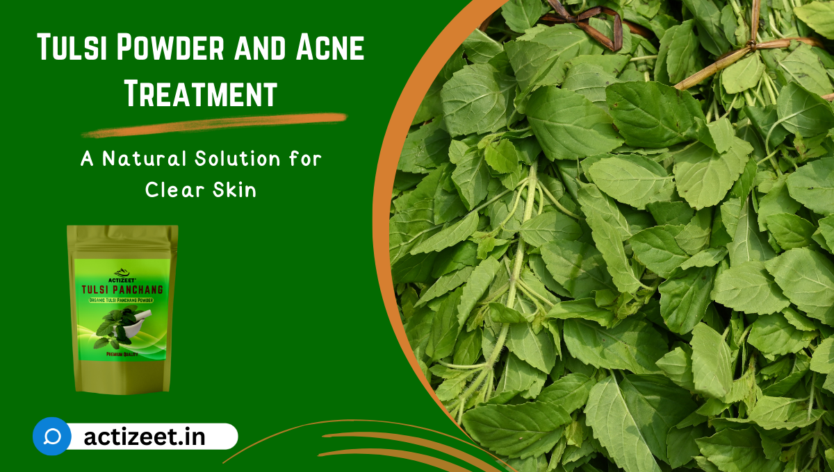 Tulsi Powder and Acne Treatment: A Natural Solution for Clear Skin | by ...