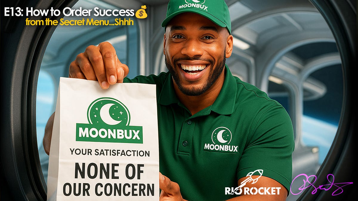 ☕🌌 E13: How to Order Success from the Secret Menu…Shhh | by Rio Rocket ...