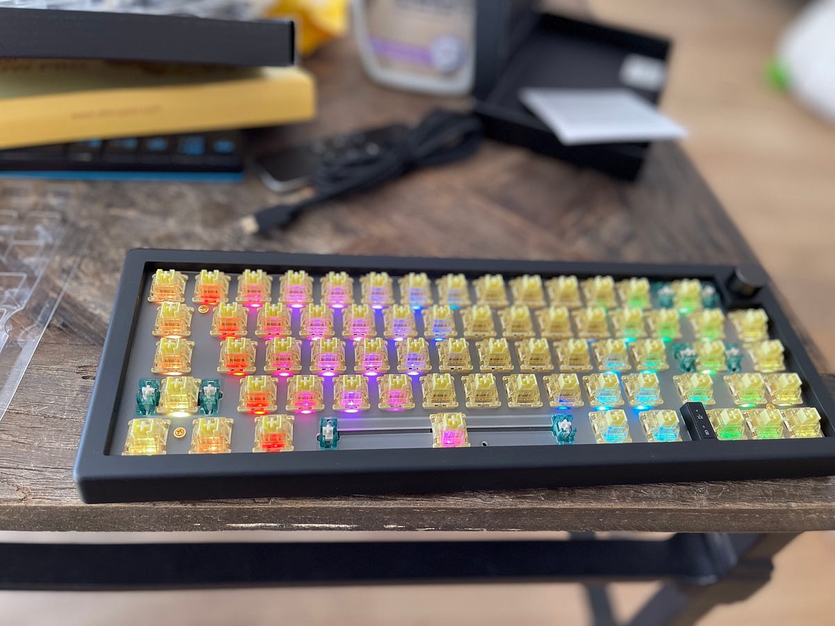 It’s easier than you think to build yourself a custom keyboard | by Chris Garrett | Nov, 2025 ...