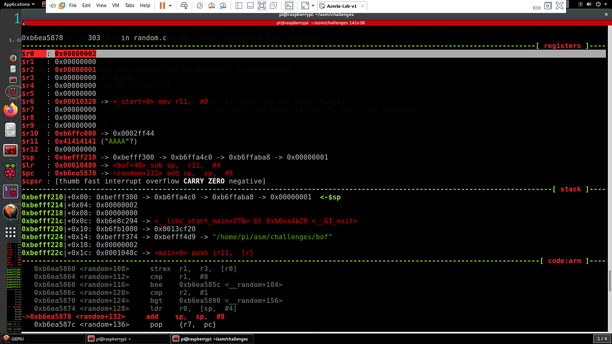 ROP Chains on ARM. Hello, Lets take a look at ARM ROP… | by Ajin Deepak ...