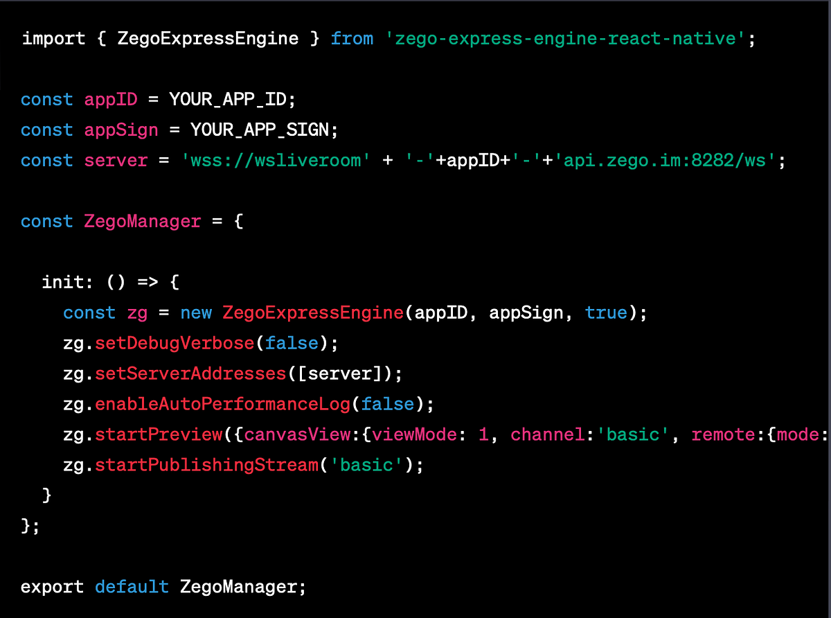 Integrating Zego Cloud in React Native | by Zubair Ali | Medium