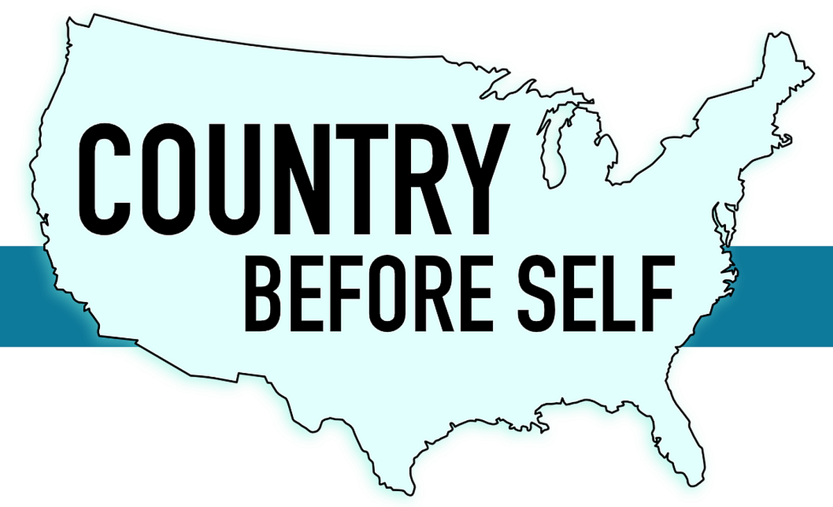 Country Before Self. The time has come for Americans to set… | by Malin ...