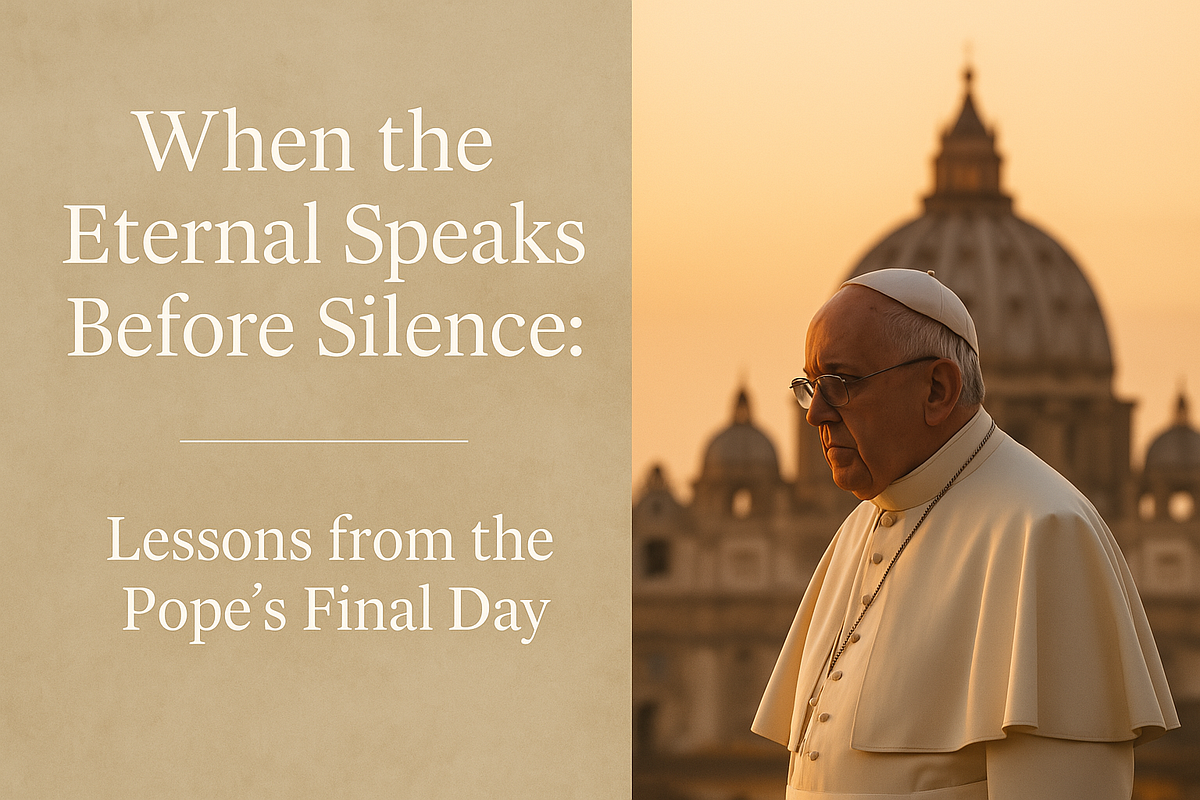 When the Eternal Speaks Before Silence - A Reflection on Life, Legacy ...