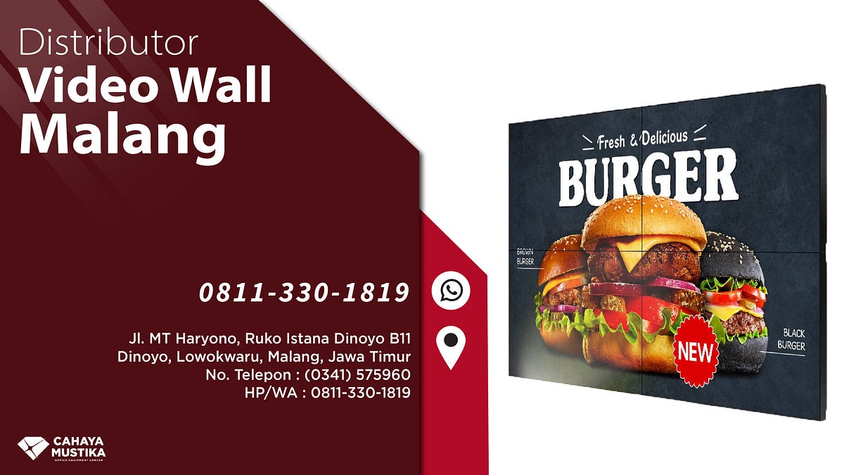WA 0811 330 1819, Distributor 1X1 Video Wall Malang | by ...