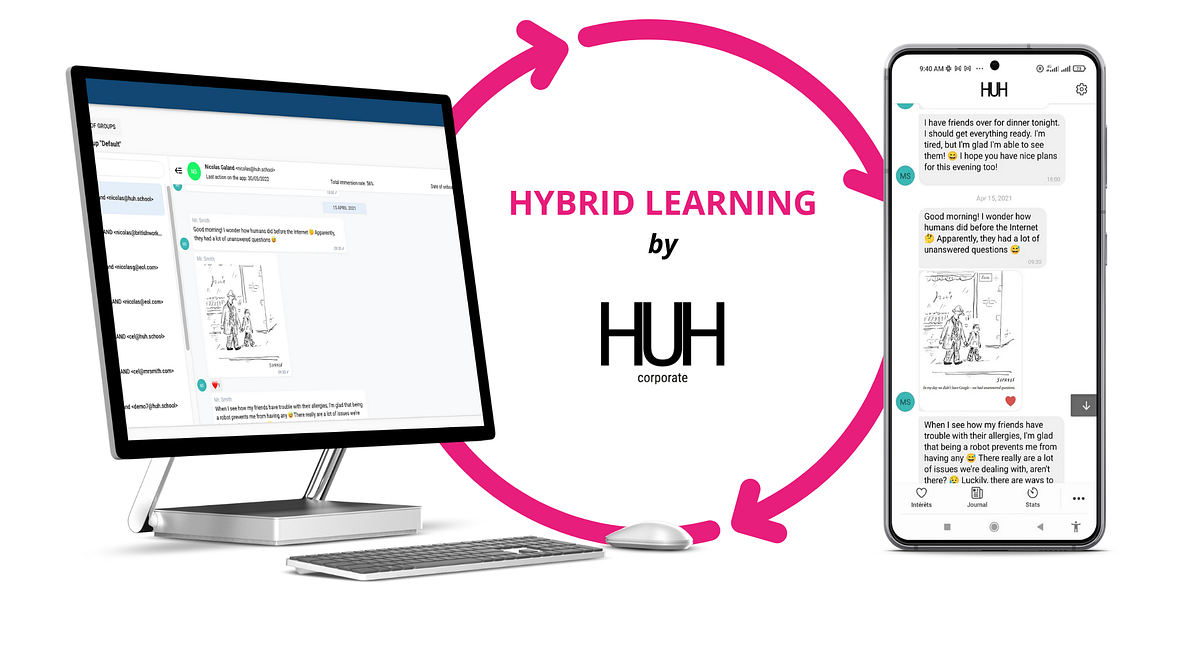 Passez au ”Hybrid Learning” avec HUH Corporate et accélérez la montée ...