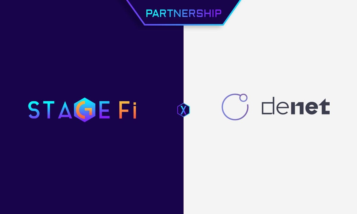 Stage Fi partners with DeNet. We are delighted to announce that DeNet ...