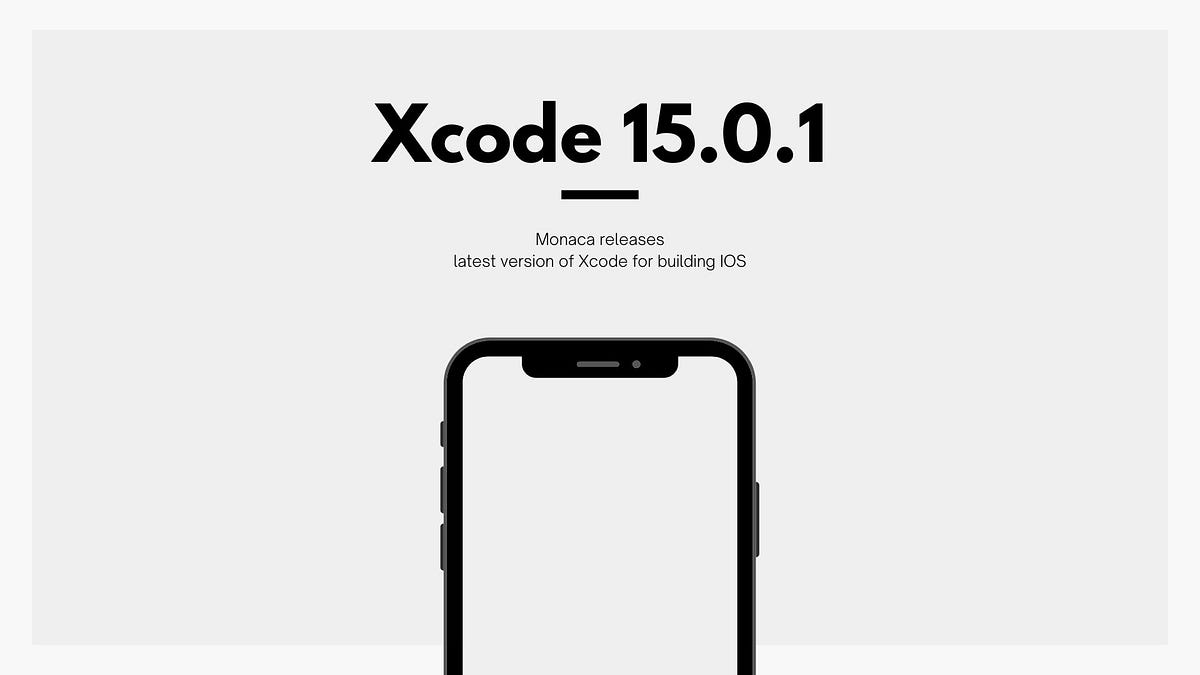 Support Xcode 15 - The Web Tub - Medium