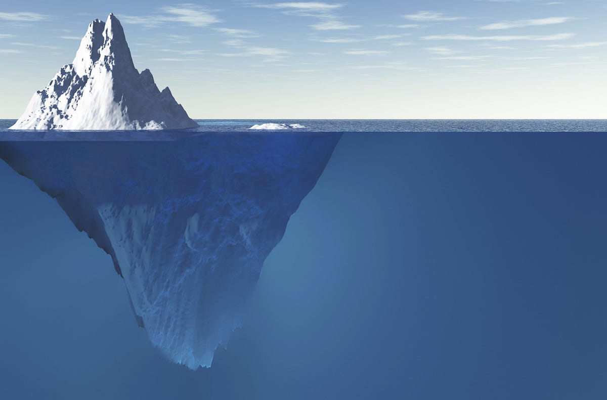 Corporate Finance Digitization. Beware ! Iceberg flipping over | by ...