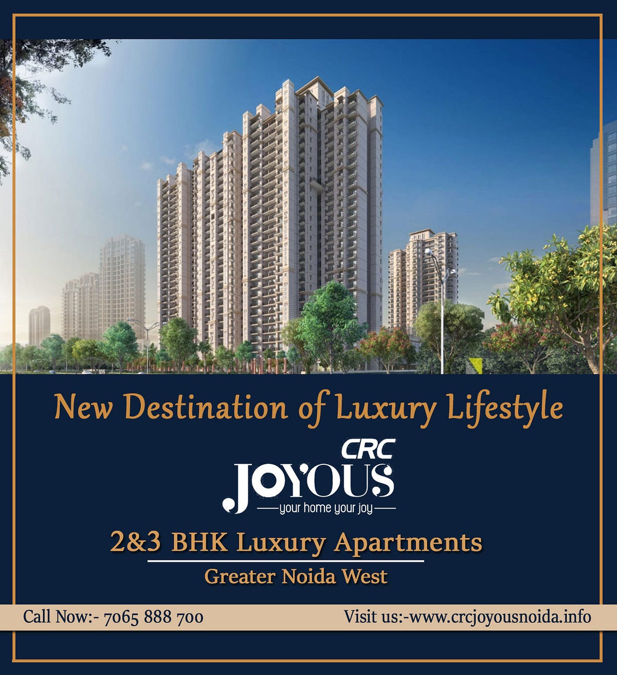 CRC Joyous | New Launch Residential Apartments Greater Noida West ...