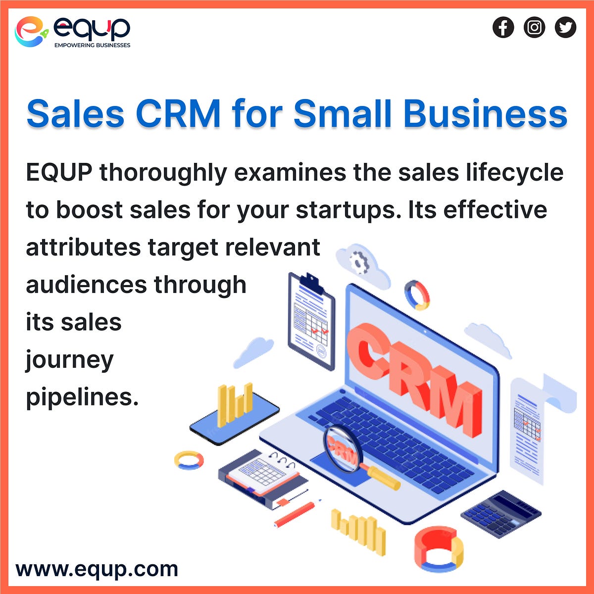 Sales and Marketing CRM - EQUP - Medium