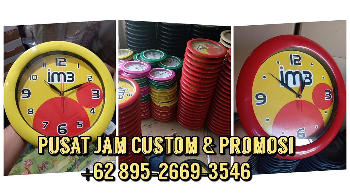 +62 895–2669–3546 | Pabrik Jam Dinding Jogja | by Pabrik Jam Partai ...