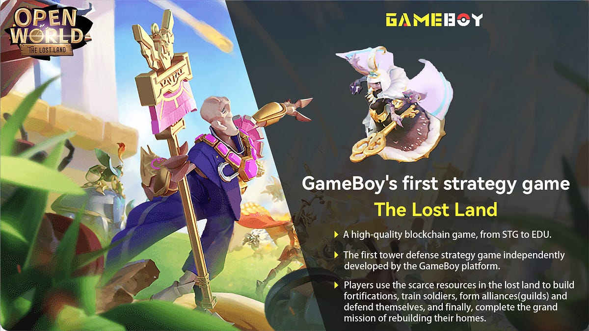 加密狗链游戏坚守第351天：Open World: The Lost Land 抢先0撸价值239U的创世NFT - 加密狗 - Medium