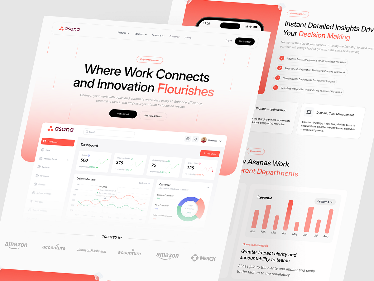 Work Management Website - Abdur Razzak - Medium