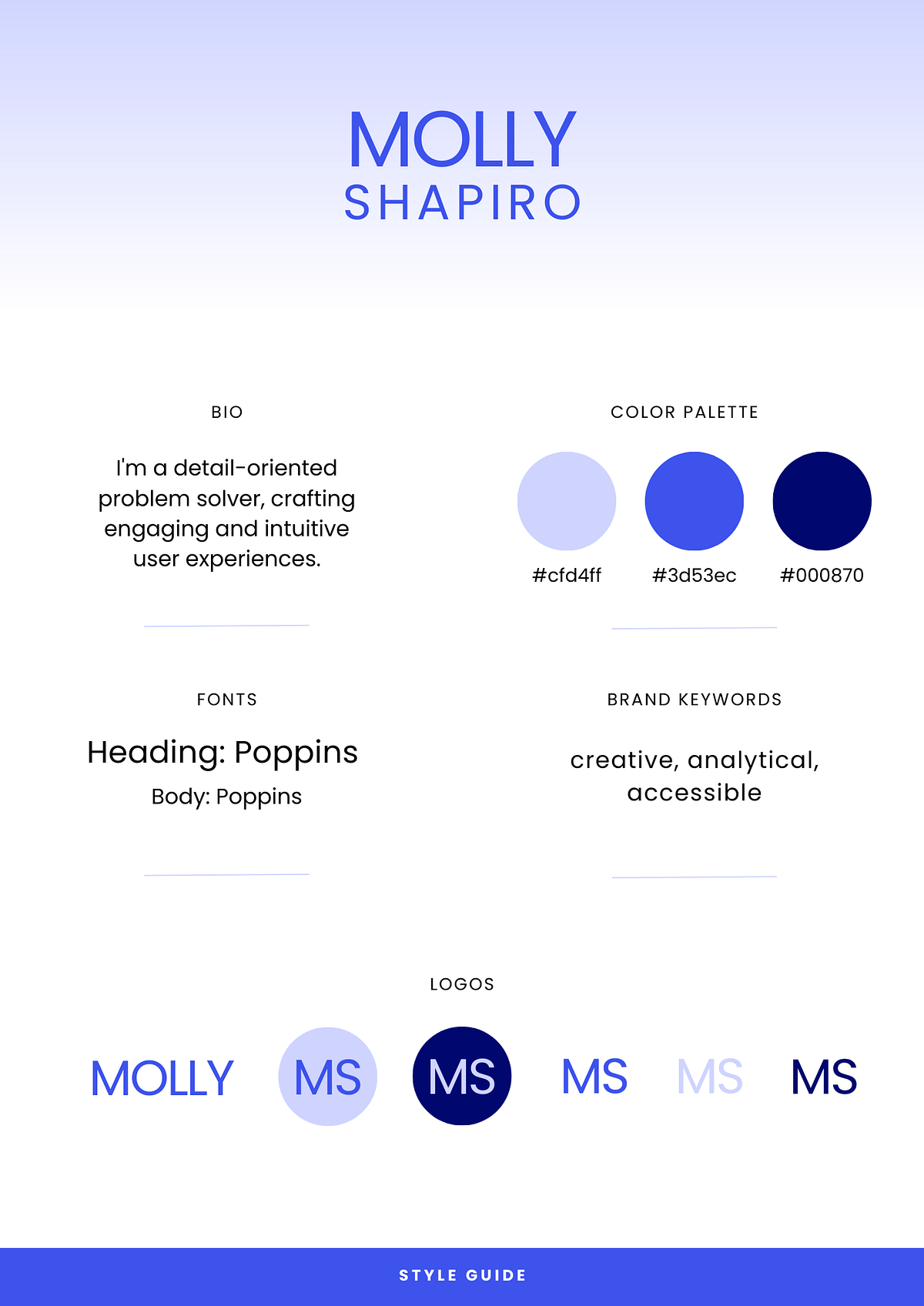 Personal Style Guide. NMIX 6012 | by Molly Shapiro | Medium