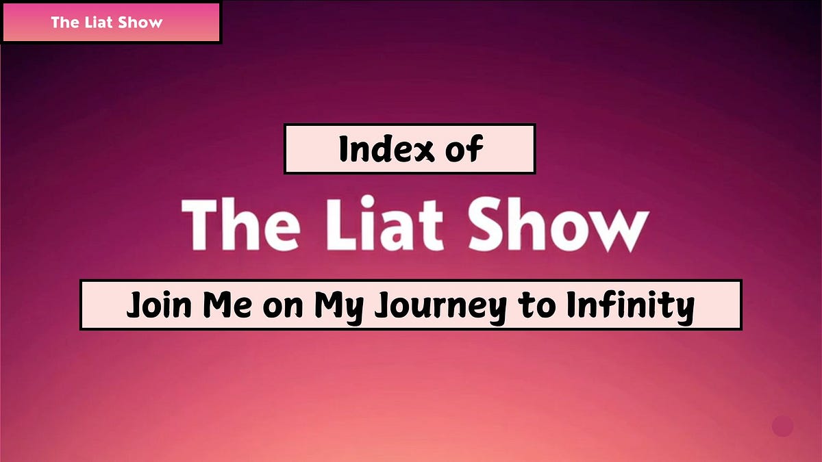 Index of The Liat Show stories and podcasts by topic and format ...