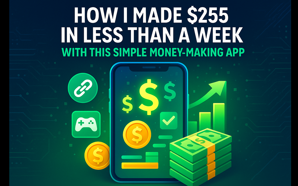 How I Made $255 in Less Than a Week with This Simple Money-Making App ...
