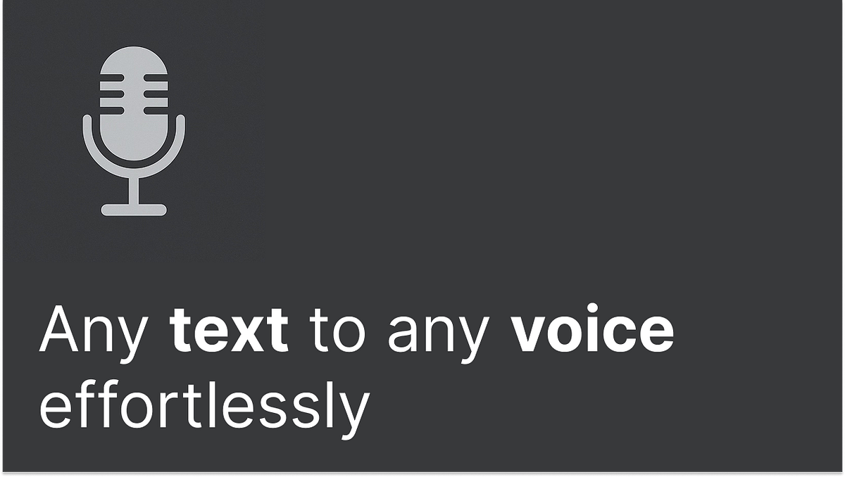 Why I Built a Voice Cloning App You Can Actually Own | by Spruce Emmanuel | Nov, 2025 | Medium
