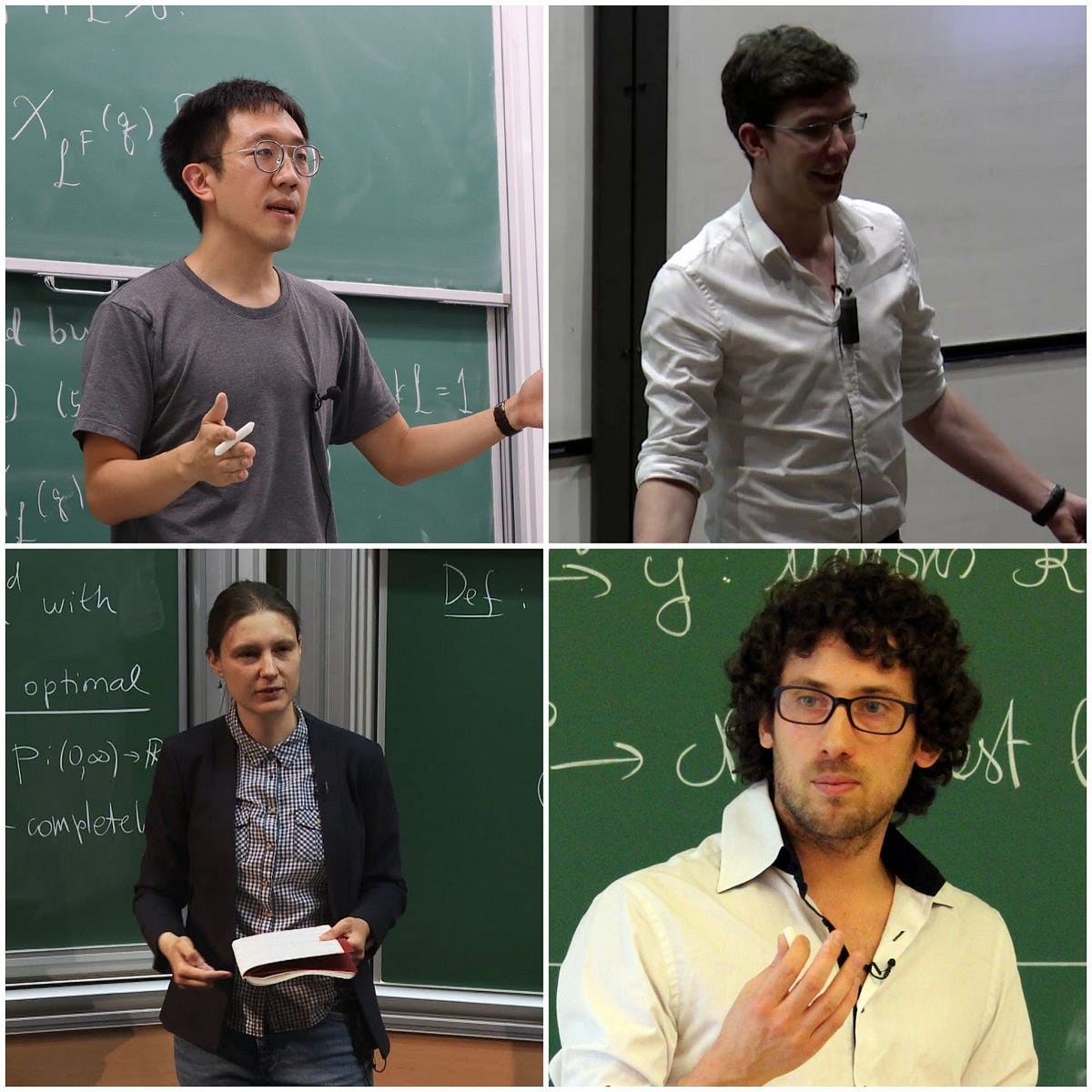 2022 Fields Medalists. The winners of the highest honor given… | by ...