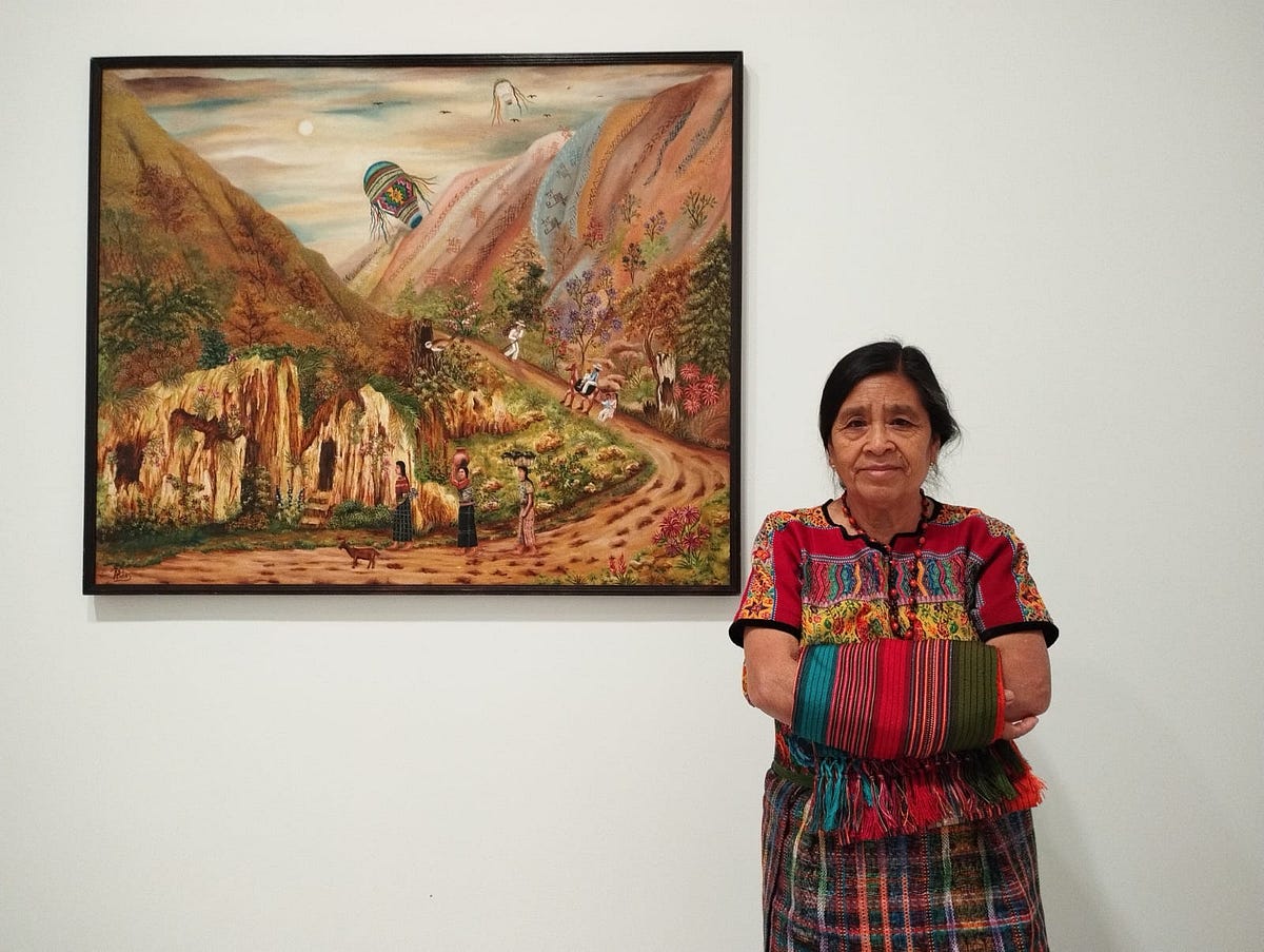 Paula Nicho Cúmez, pintora maya Kaqchikel expone en la Biennale de ...